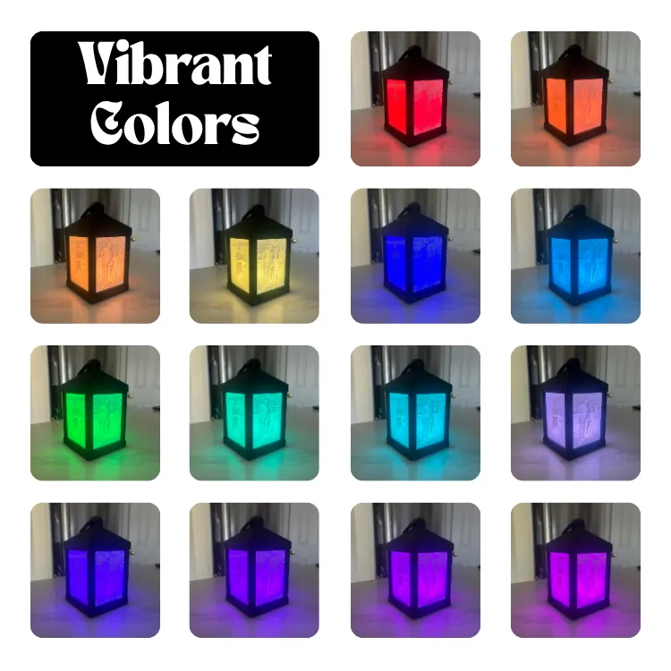 Anpassad Lithophane Jullykta - Gratis 3D utskrifts modell - MakerWorld