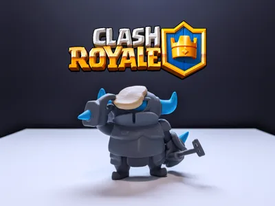Mini pekka from Clash Royale - Free 3D Print Model - MakerWorld