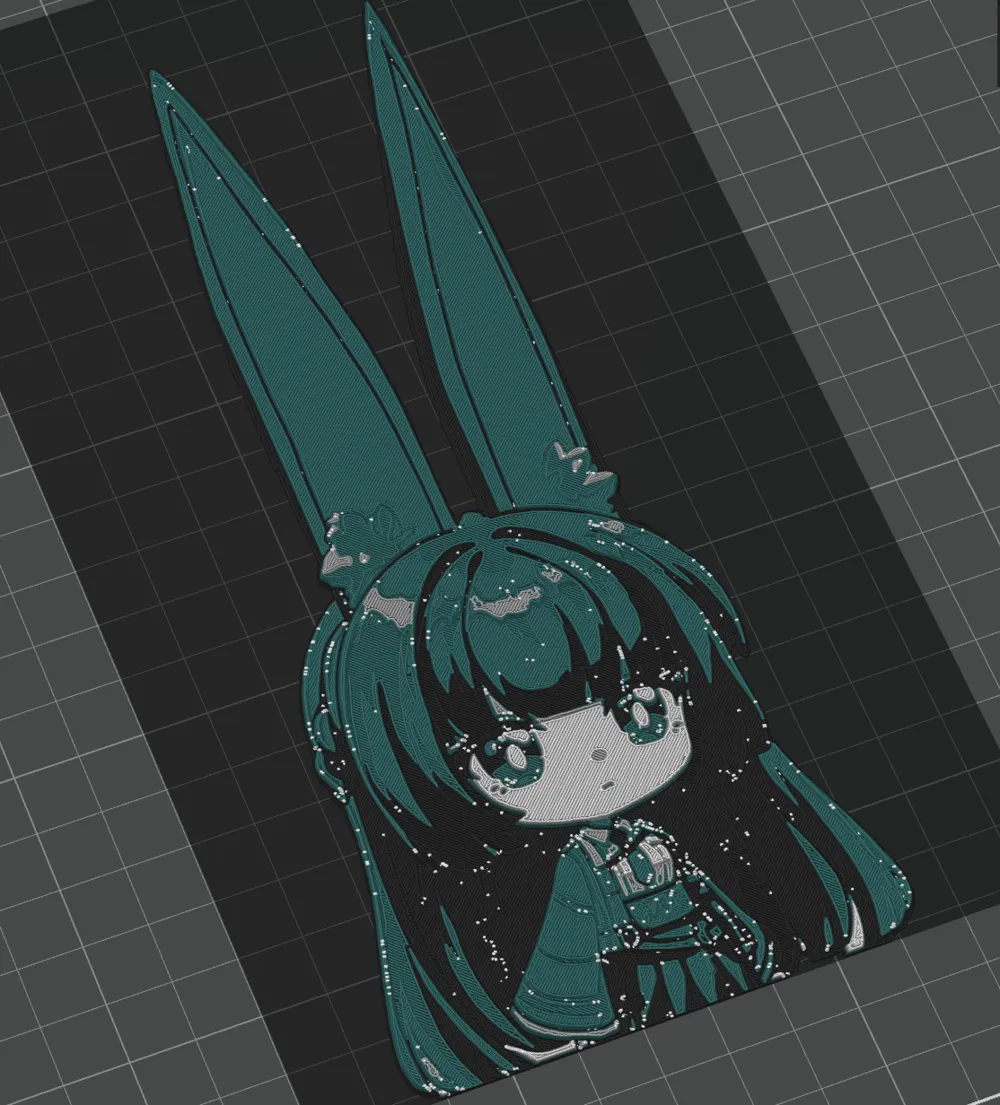 [hueforge] Miyabi Hoshimi, Zero Zone ZZZ by Axion-TetractysMakerWorld ...