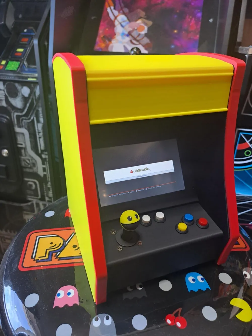 RetroPie Mini Arcade Machine - MiniPM by CorgiPrints MakerWorld ...