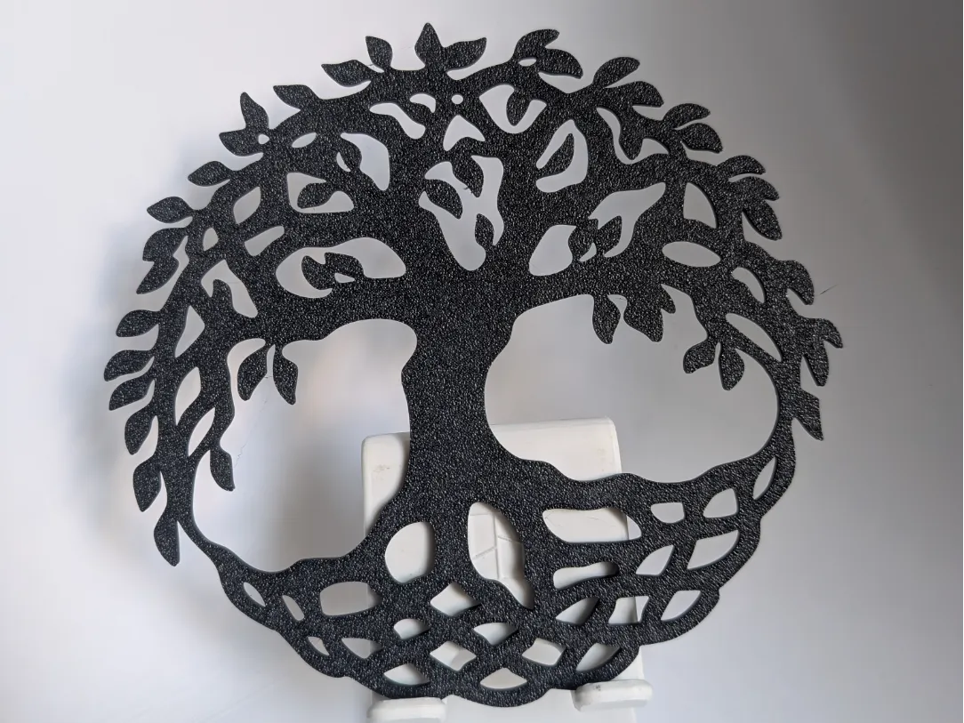 Tree of Life (Yggdrasil) Wall Decor - Free 3D Print Model - MakerWorld
