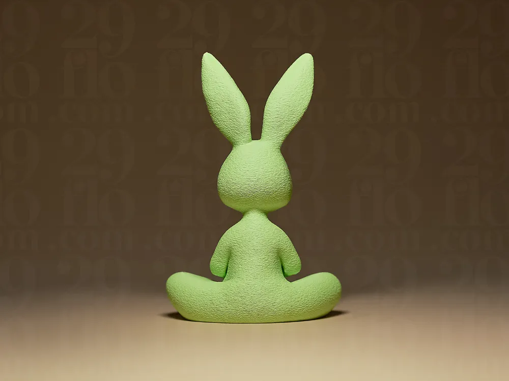 Meditating Bunny by 29FLO MakerWorld: Download Free 3D Models