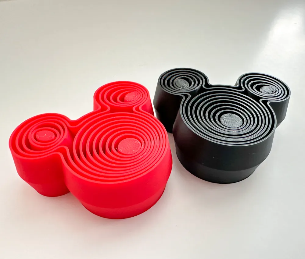 Mickey Mouse Layered Fidget - Free 3D Print Model - MakerWorld
