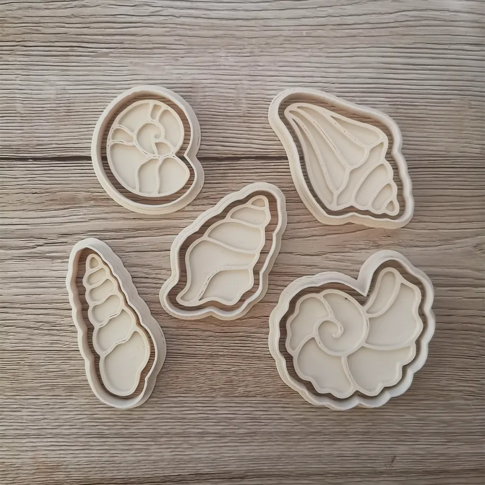 Summer Shell Cookie Cutter Pack Holiday Cute by SparkStore MakerWorld ...