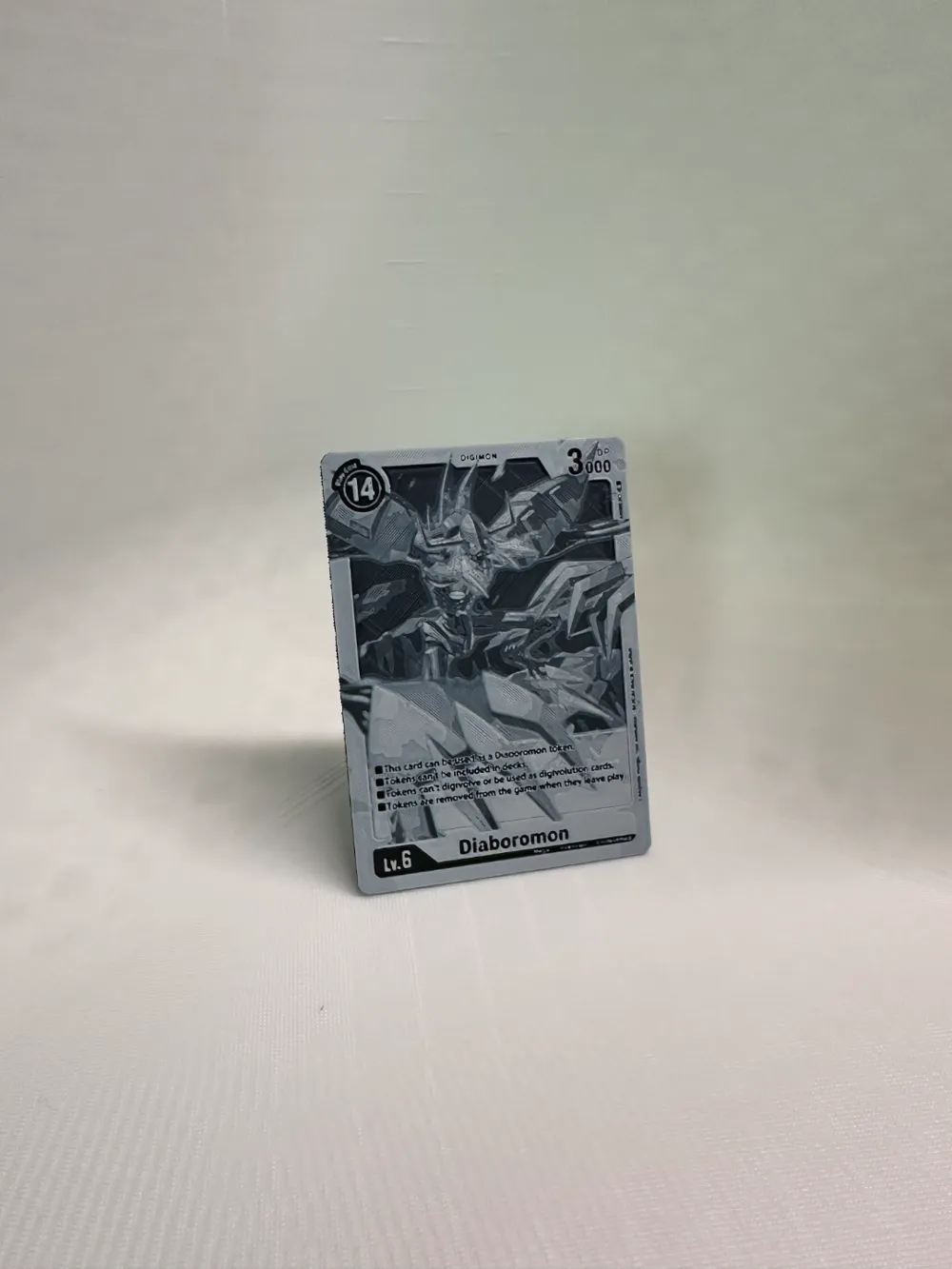 Hueforge Diaboromon Token Digimon TCG by Joker3D - MakerWorld