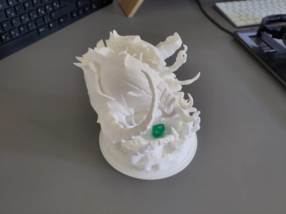 W40k Death Guard Nurgle Dice Tower - Free 3D Print Model - MakerWorld