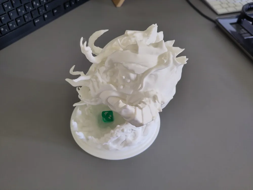 W40k Death Guard Nurgle Dice Tower - Free 3D Print Model - MakerWorld