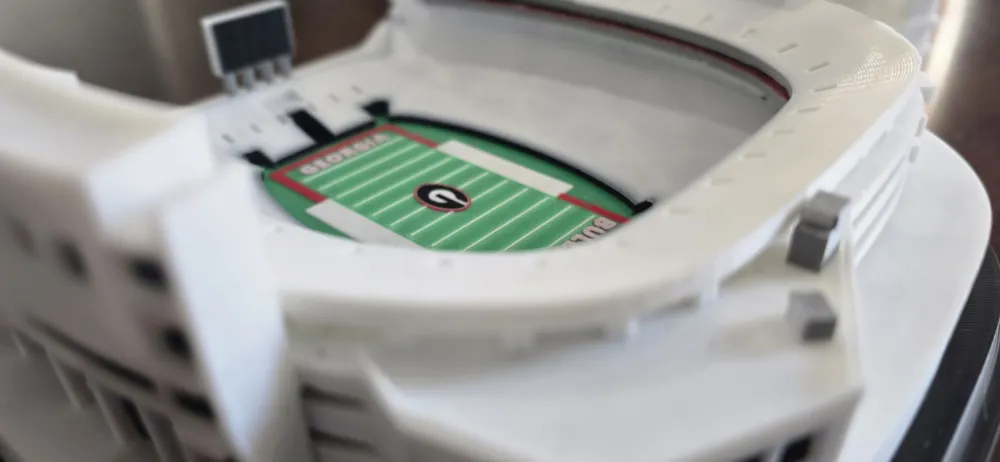 UGA Sandford Stadium - Free 3D Print Model - MakerWorld