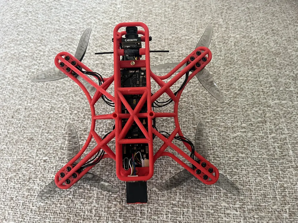 NewBeeDrone LionBee 3inch 3d printable drone frame - Free 3D Print ...
