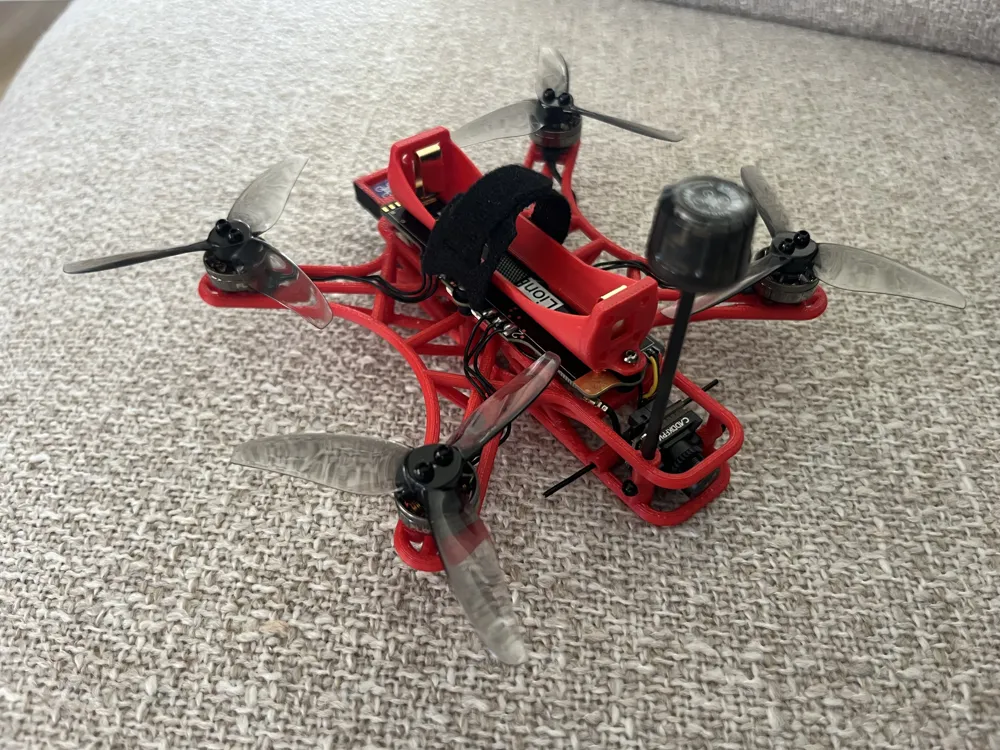 NewBeeDrone LionBee 3inch 3d printable drone frame - Free 3D Print ...