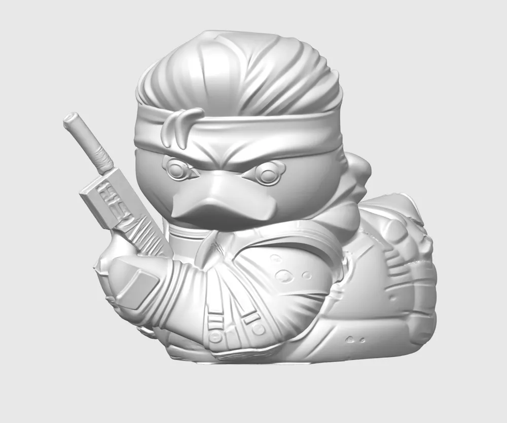 Metal Gear Solid Snake Duck - Free 3D Print Model - MakerWorld