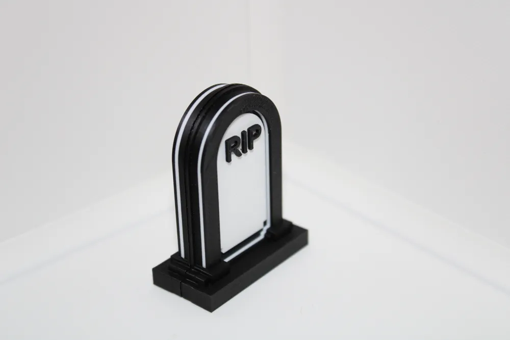 Stone Grave RIP by DavsonDesigns - MakerWorld