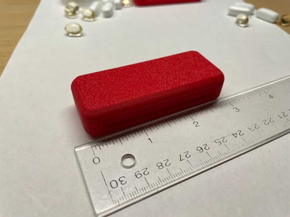 Pocket Sized Pill Case by chemistinlab - MakerWorld