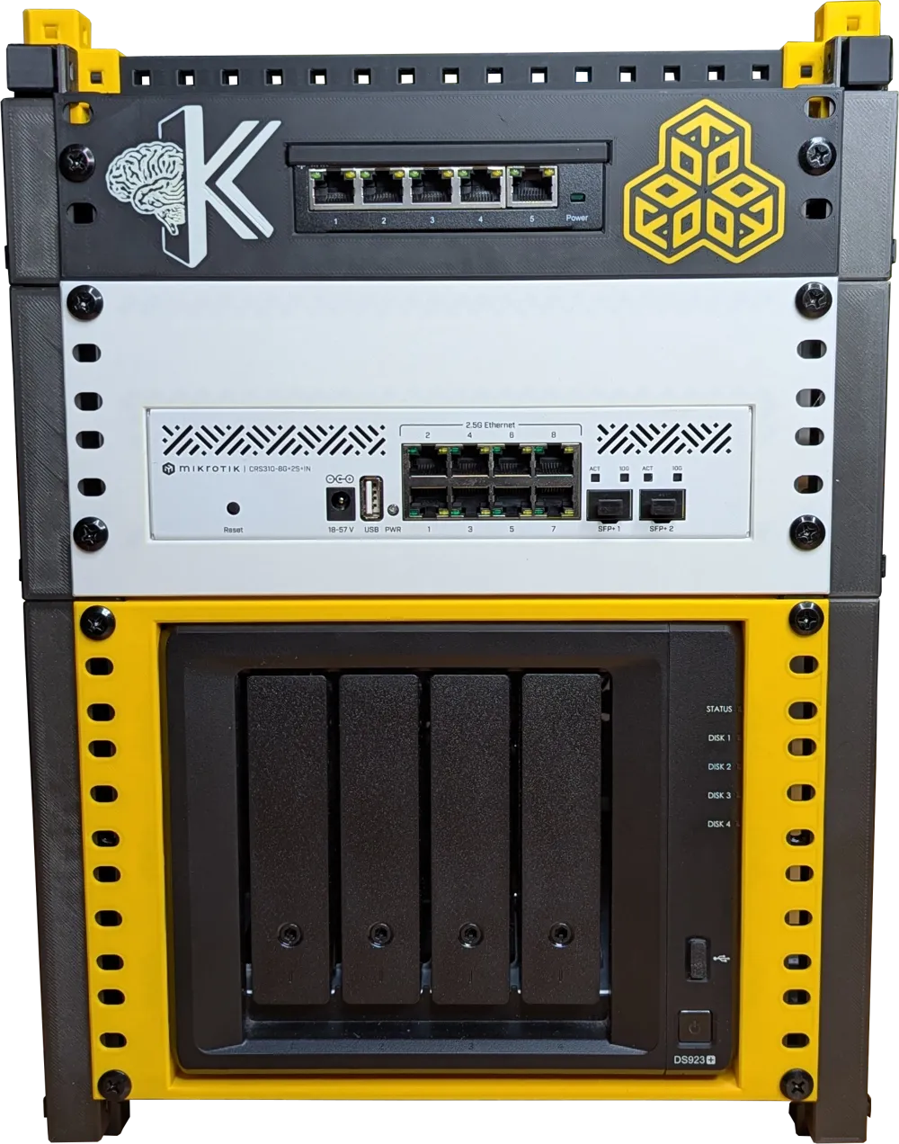 Customizable Rackmount [ANY RACKSIZE] - Free 3D Print Model - MakerWorld