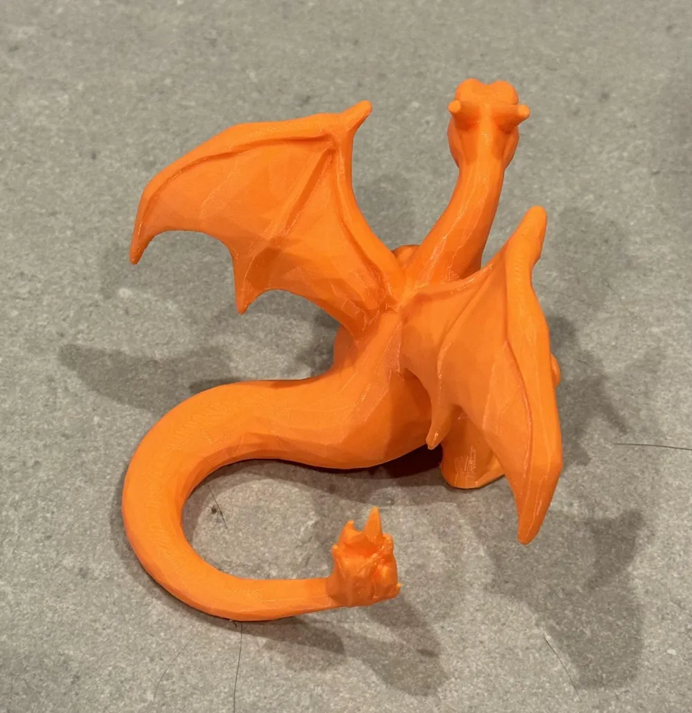 Low Poly Charizard Remixed by Titan3DPrintingAU - MakerWorld