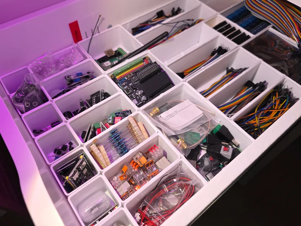 Complete Gridfinity Bin Set (Stackable) by M3D MakerWorld: Download ...