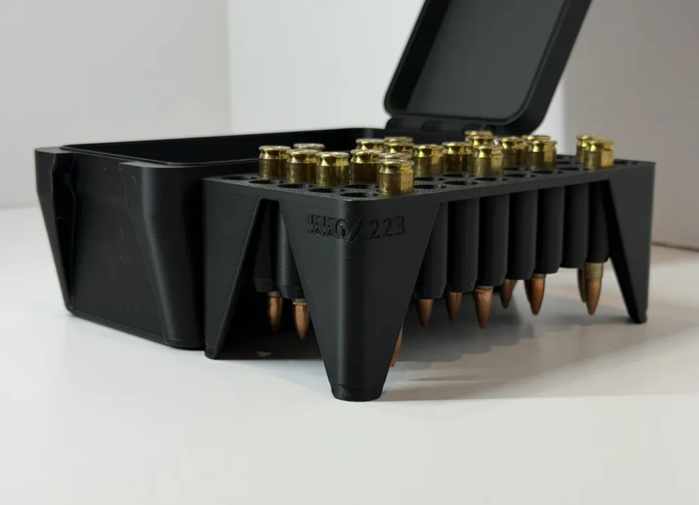 Ammo Box - 556/223 - 50/60 Rounds - Free 3D Print Model - MakerWorld
