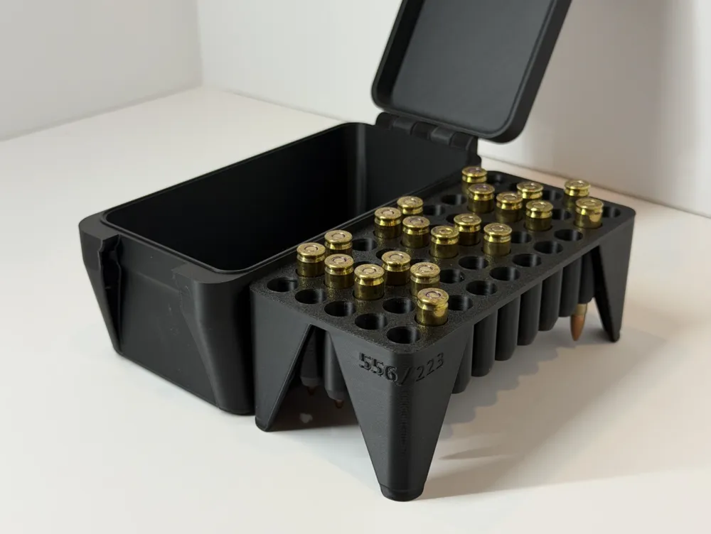 Ammo Box - 556/223 - 50 Rounds - Free 3D Print Model - MakerWorld