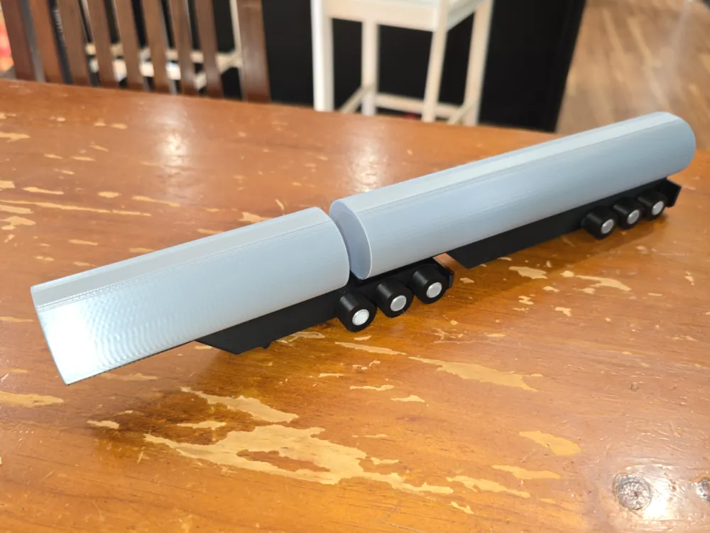 Australian B Double / Road train tanker trailers - Free 3D Print Model ...