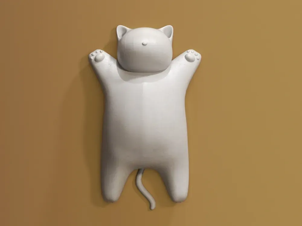 Reclining Cat by 天天向上 - MakerWorld