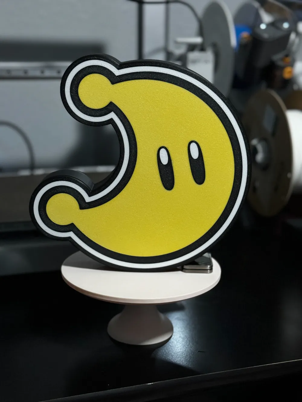 Super Mario Odyssey - Power Moon LightBox by stevevillardi - MakerWorld