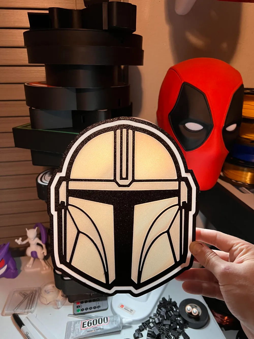 Mandalorian LED Lamp by Codyinbody3 - MakerWorld