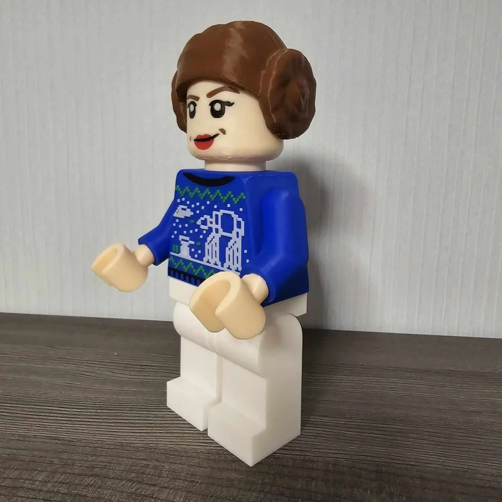 Princess Leia * X-Mas Edition * 500% ~21 cm - Free 3D Print Model ...