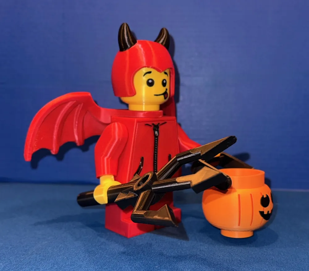Cute Little Devil MegaFigure (5:1 Scale) Remixed by BrickDreams ...
