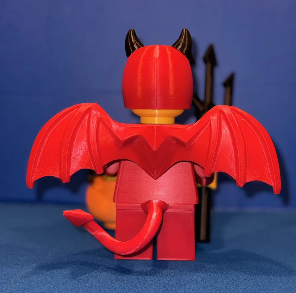 Cute Little Devil MegaFigure (5:1 Scale) Remixed by BrickDreams ...