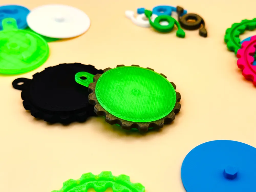 LOUD Click Coin Fidget - Free 3D Print Model - MakerWorld