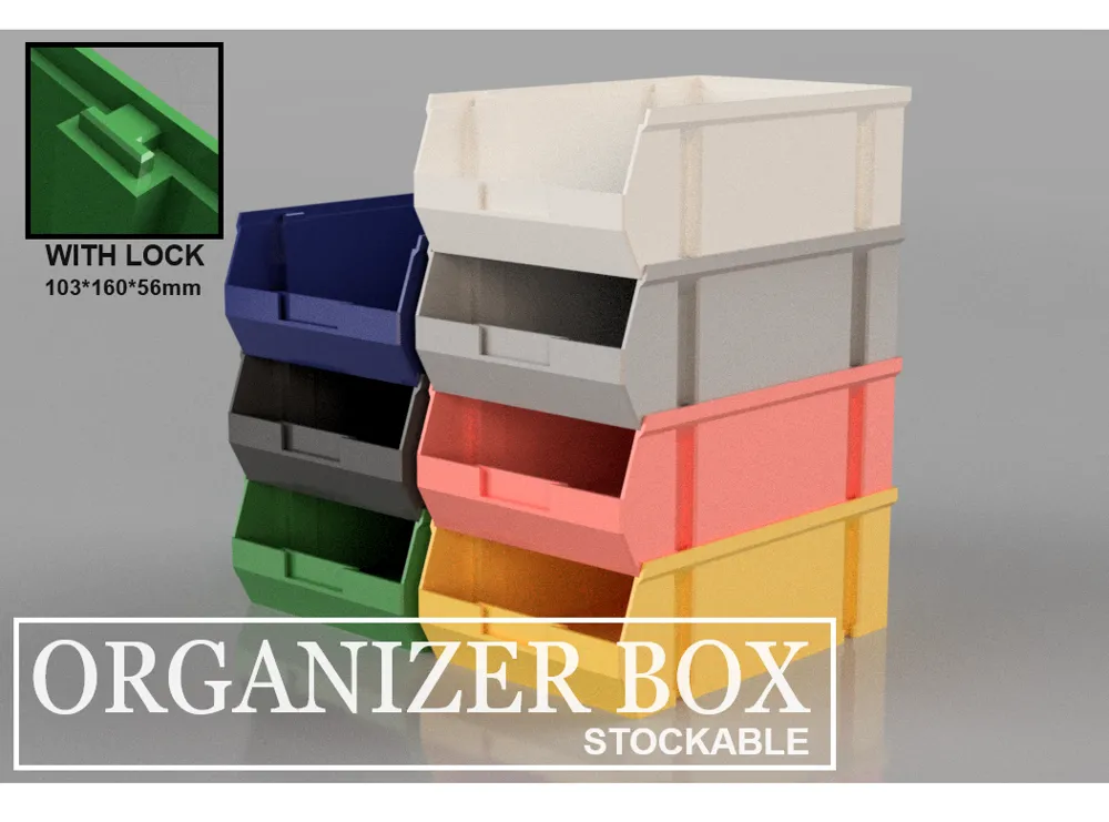 ORGANIZER BOX - Free 3D Print Model - MakerWorld