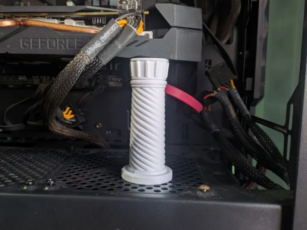 Vortex Pillar GPU Support - Free 3D Print Model - MakerWorld