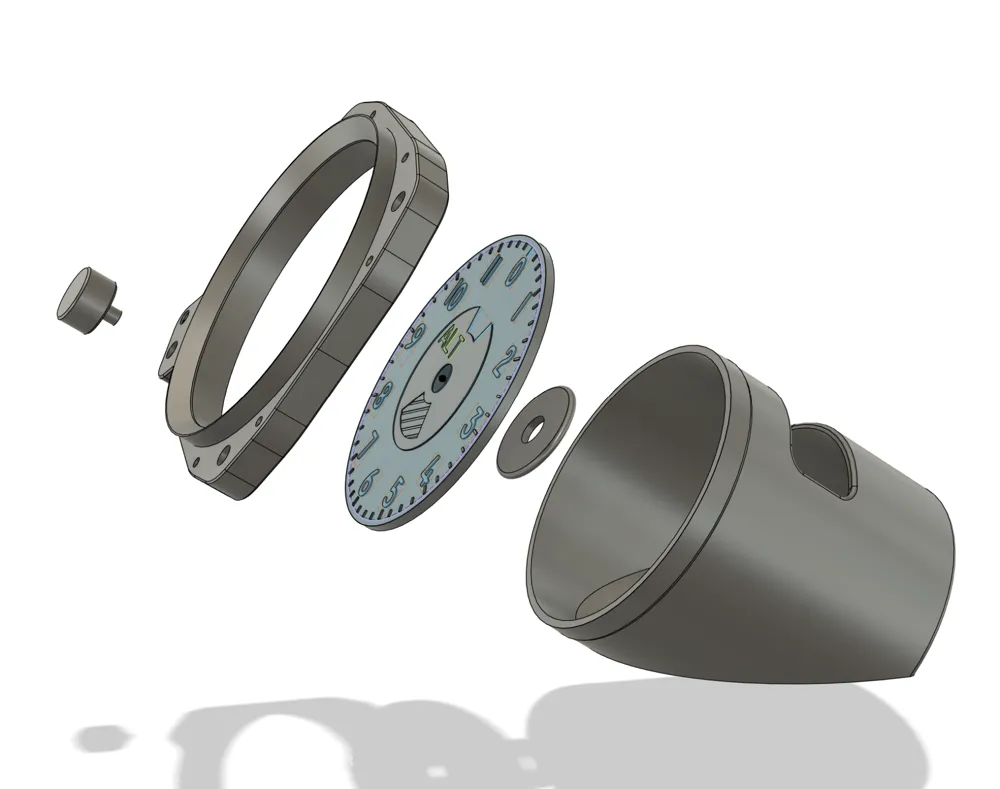 Airplane Altimeter Clock by radial_inbound MakerWorld: Download Free 3D ...