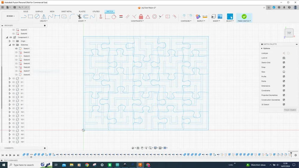 Jig-Saw Maze Multi Puzzle by kevr102 - MakerWorld