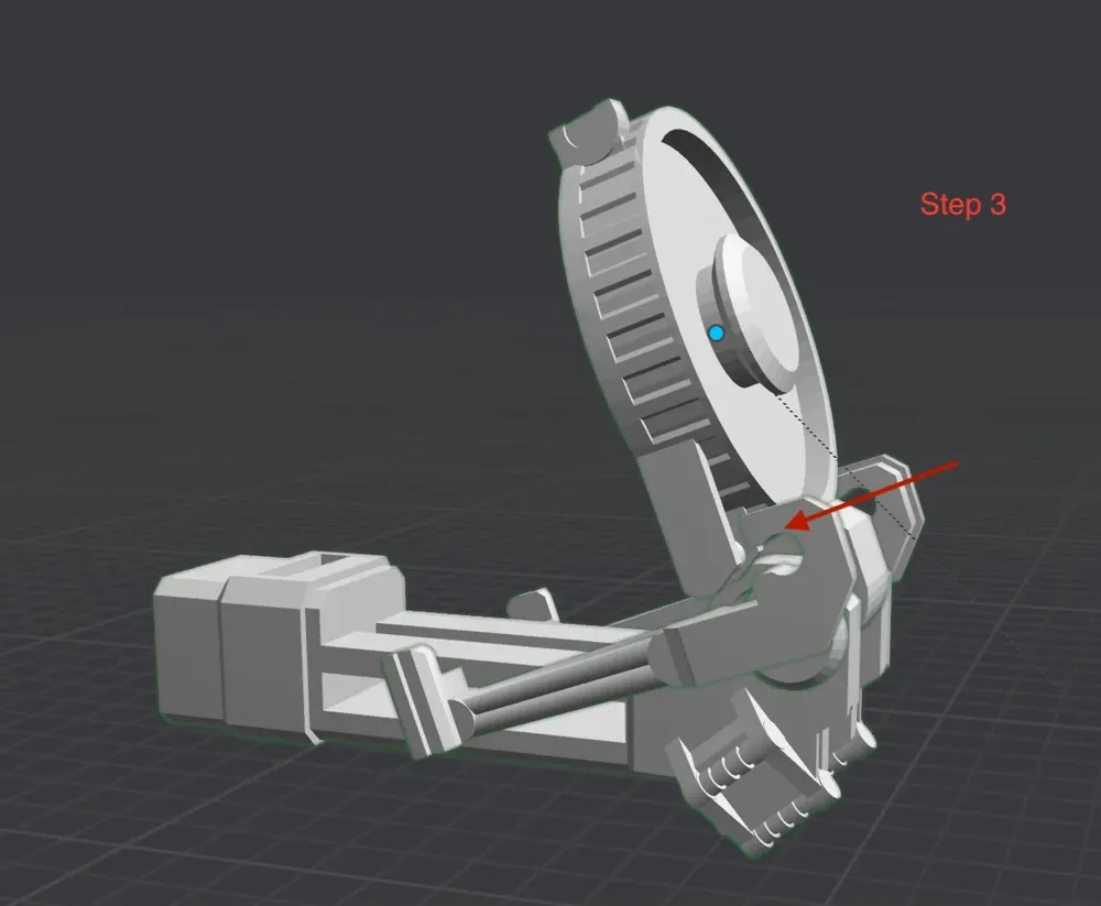Posable Point Defense Canon (PDC) From The Expanse by DradisPrints ...