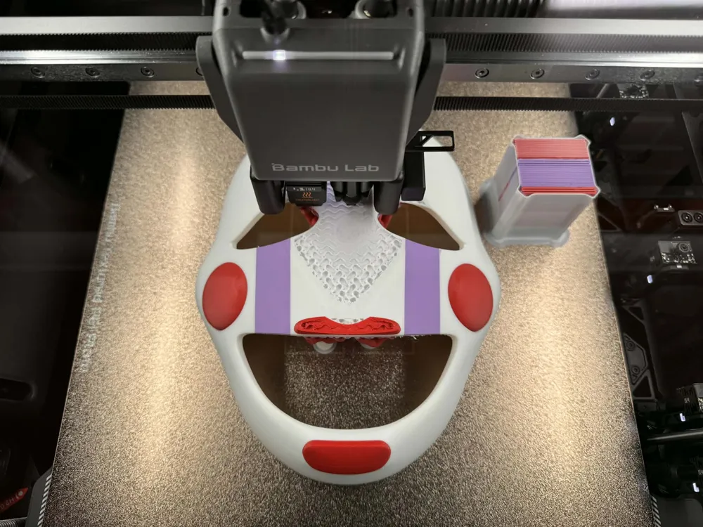 FNAF The Marionette - Puppet Multicolour Mask - Free 3D Print Model ...