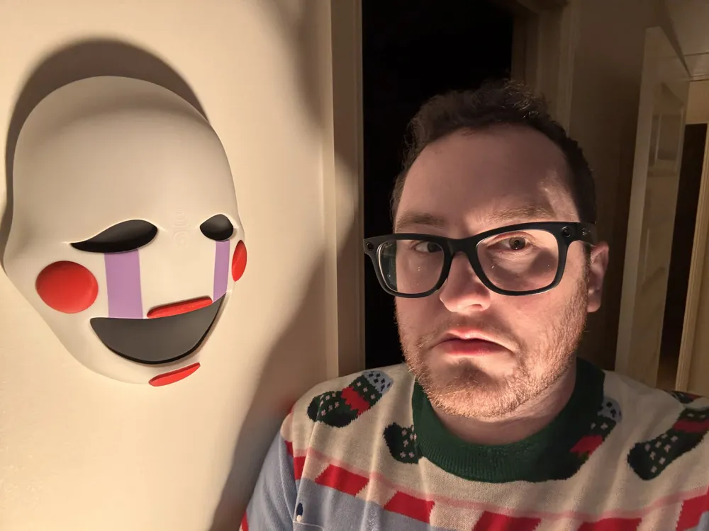 FNAF The Marionette - Puppet Multicolour Mask - Free 3D Print Model ...