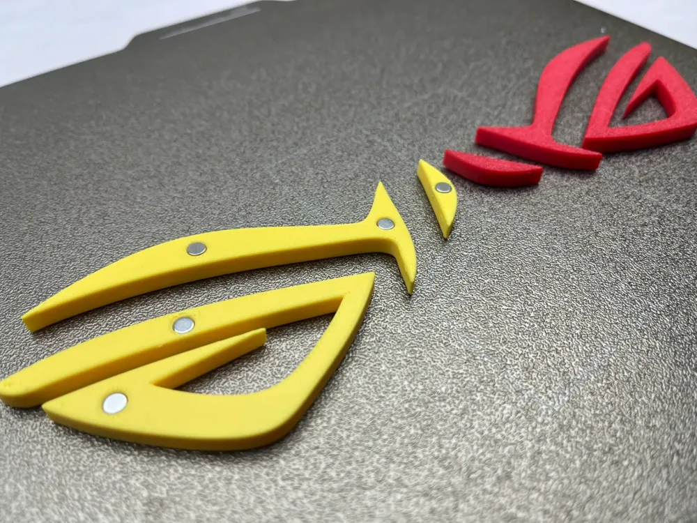 ROG Ojo de Gamers logo imán para computadora, carcasa, refrigerador ...