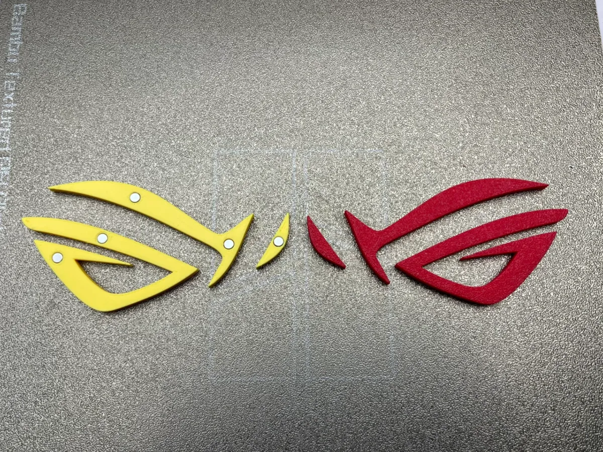 ROG Ojo de Gamers logo imán para computadora, carcasa, refrigerador ...