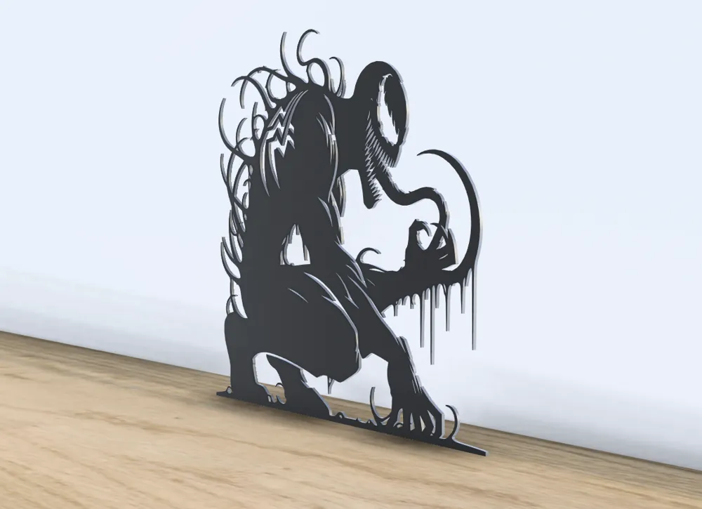 Venom - 2d Art- AI Generated by JF-699 - MakerWorld