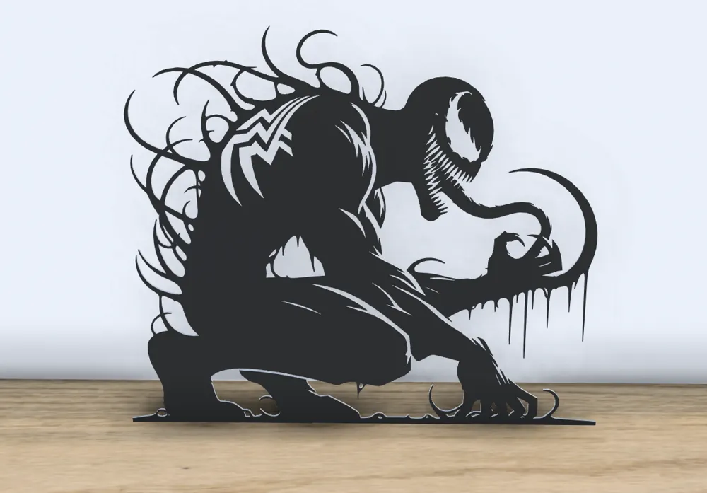 Venom - 2d Art- AI Generated by JF-699 - MakerWorld