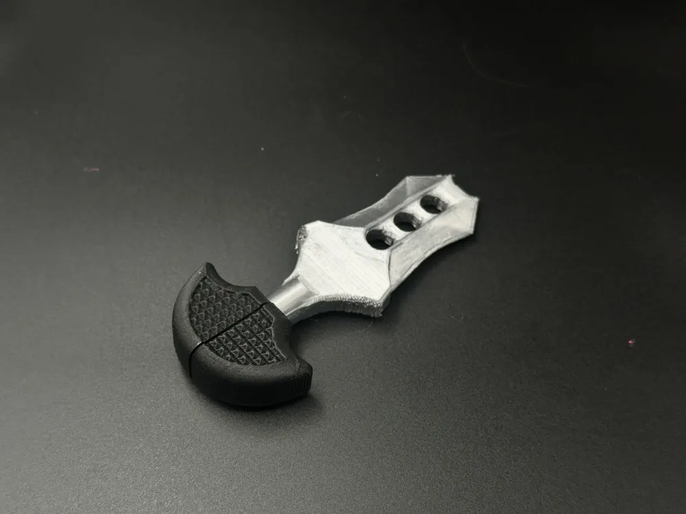 Heavy-Duty Push Dagger Module II with 4 Handle by Trent Studio MakerWorld: Download Free 3D Models