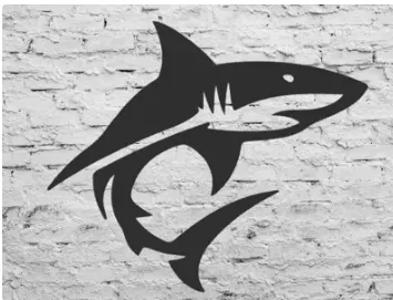 shark 2d art by Mr RED - MakerWorld