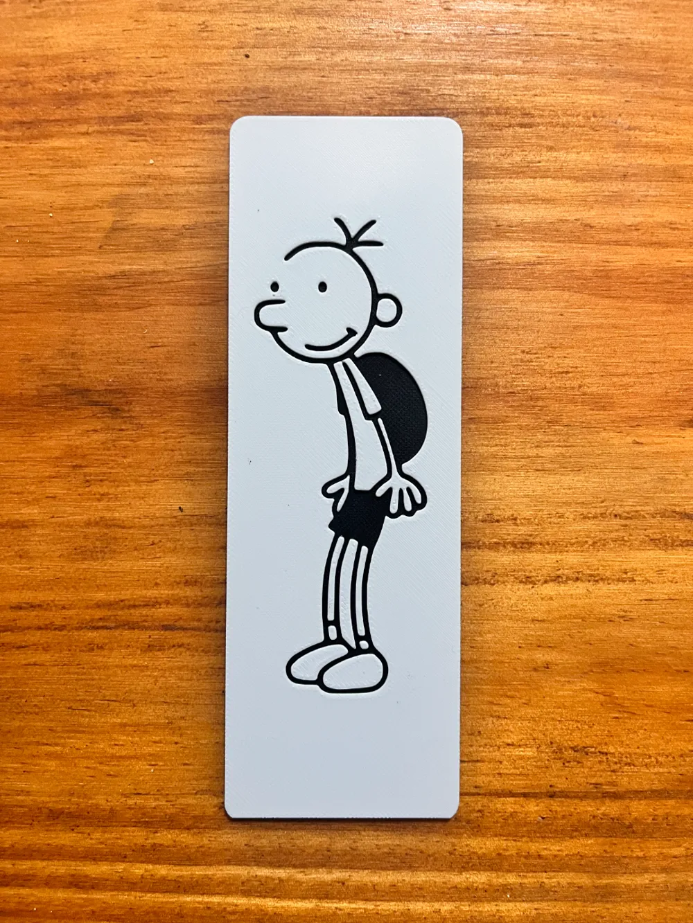Greg Heffley Smiling Bookmark Hueforge by Opari3D - MakerWorld