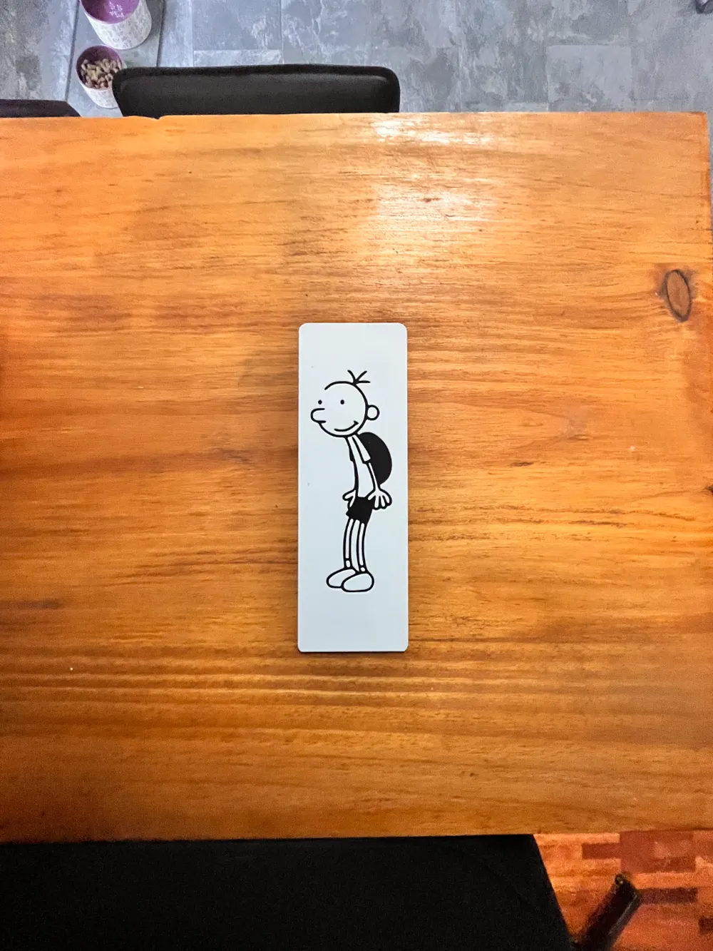 Greg Heffley Smiling Bookmark Hueforge by Opari3D - MakerWorld