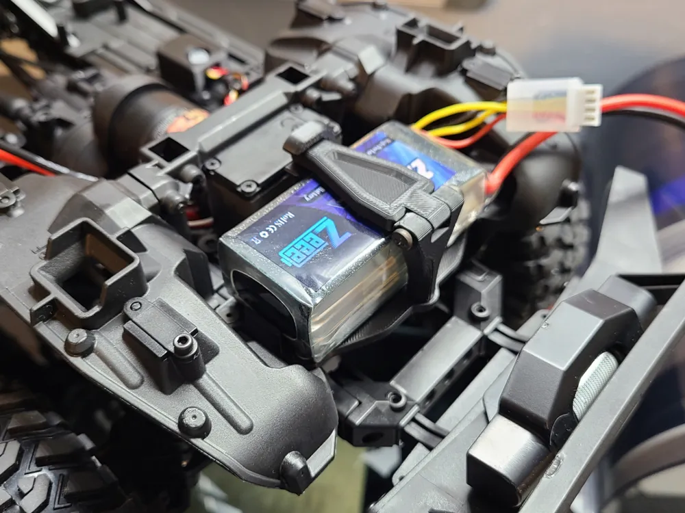 Bandeja de sujeción para batería Shorty para Traxxas TRX-4 - Modelo de ...