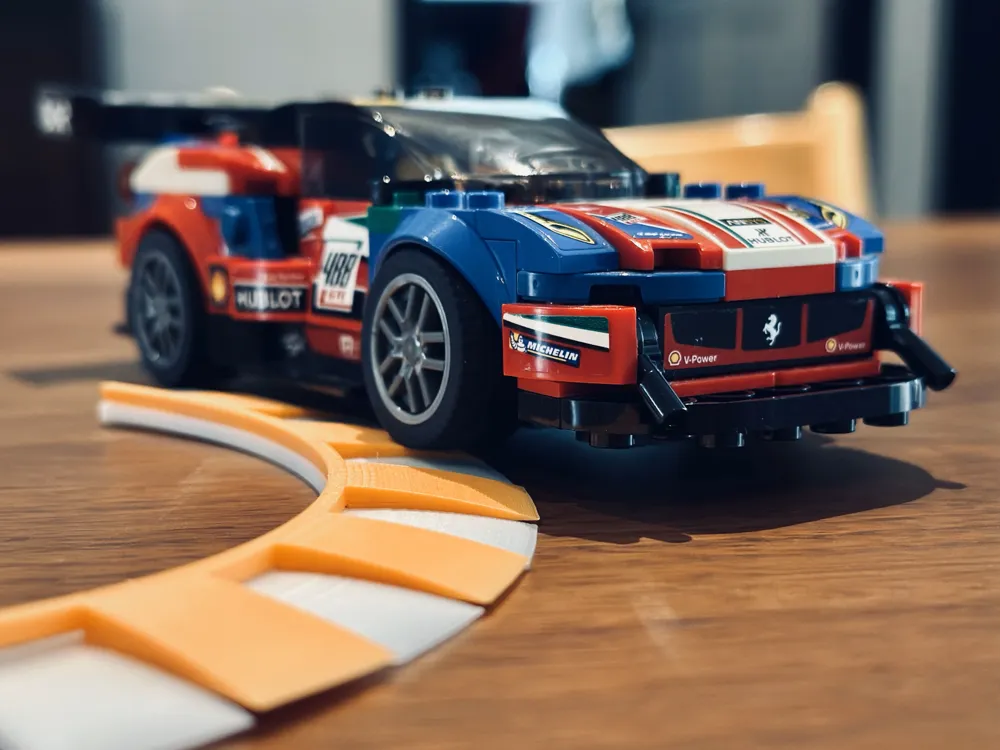 Racing Kerbs for Brick Speed Champions by Mitchy Lin - MakerWorld