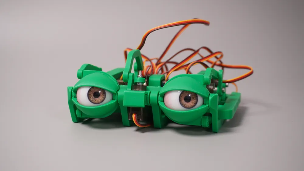 Animatronic Eye Mechanism ε3.2 - Free 3D Print Model - MakerWorld