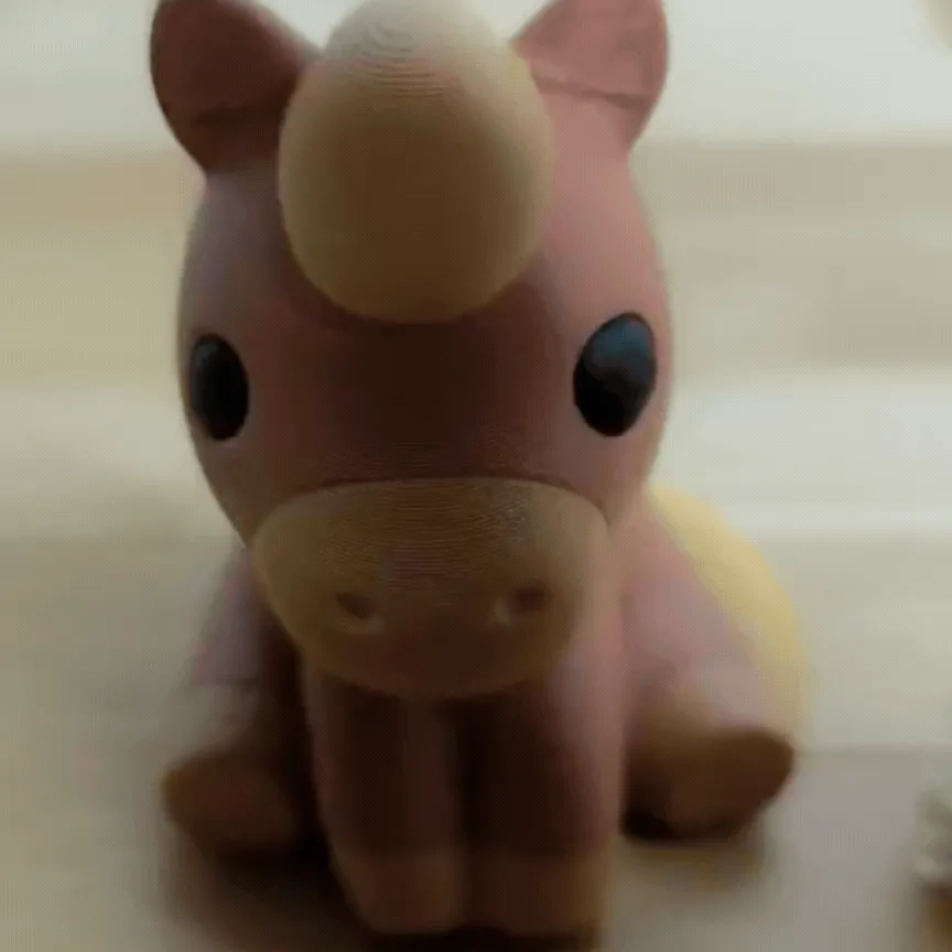 Horse Fidget Clicker Toy - Free 3D Print Model - MakerWorld