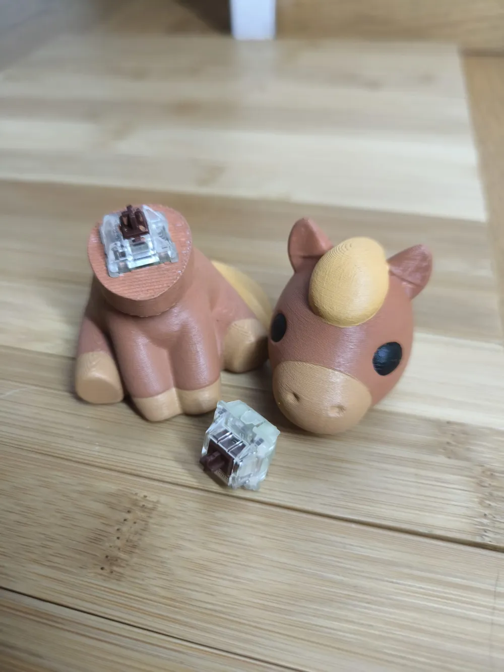 Horse Fidget Clicker Toy - Free 3D Print Model - MakerWorld